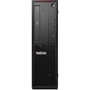 Lenovo ThinkStation P320 Small Form Desktop, Intel i7 7700 3.6Ghz, 32GB DDR4, 1TB SSD Hard Drive, DVD-ROM, Windows 10 Pro (Renewed)