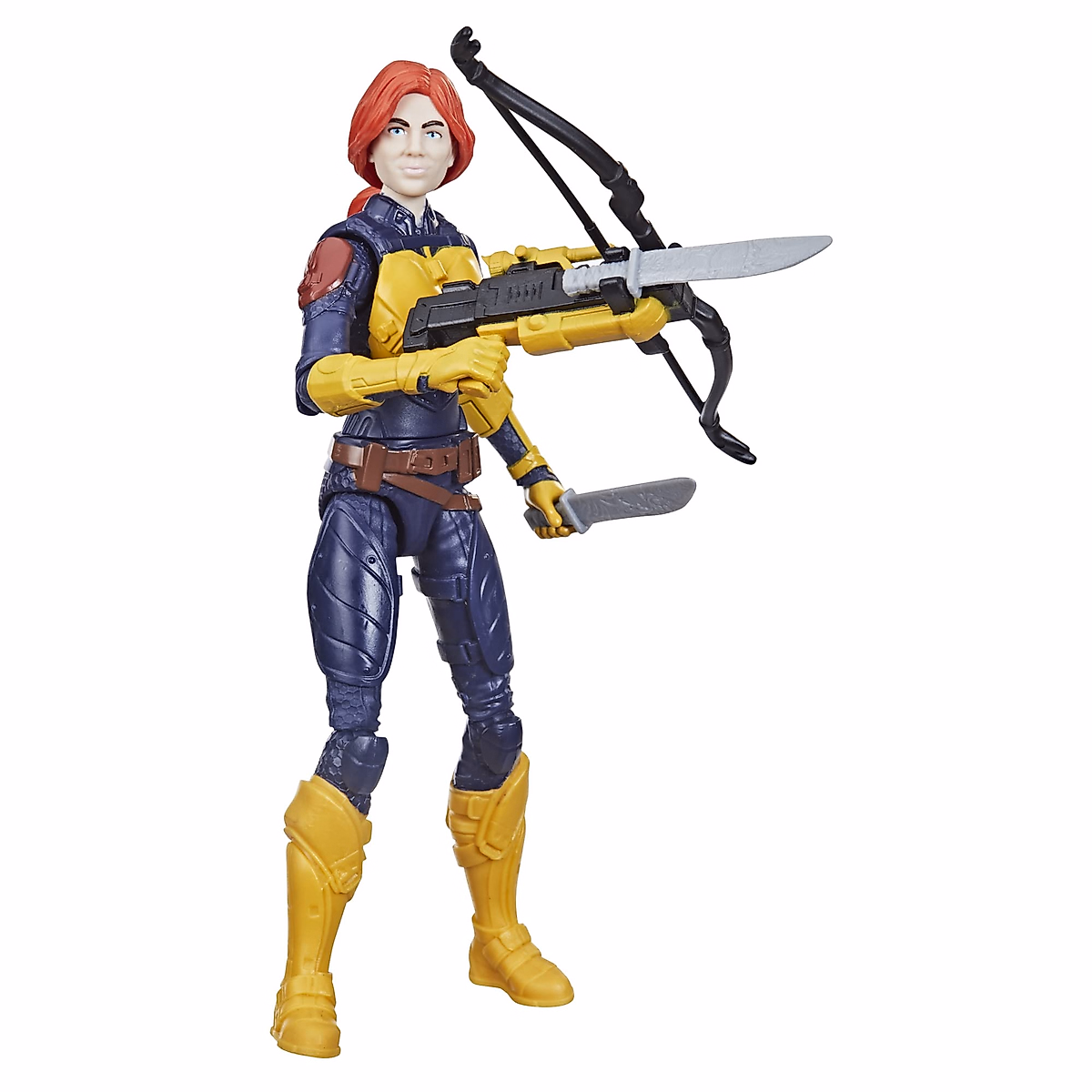G. I. Joe Snake Eyes: G.I. Joe Origins Scarlett Action Figure Collectible Toy with Action Feature and Accessories, Toys for Kids Ages 4 and Up