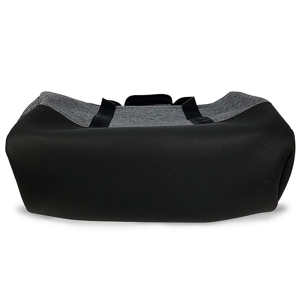 Smassy Durable Neoprene Gym Bag with Vegan Leather Bottom - Large Sports Duffel with Adjustable Shoulder Strap and Multiple Pockets