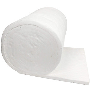 Lynn Manufacturing 1" Thick, CeraBlanket Insulation, Morgan Thermal Ceramics, 2400F Rated, 8 Lb. Density, 24" Wide, 25 Ft. Long, 8CB12