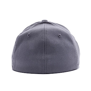 Flexfit 2A 1791 hat - Protect The 2nd Amendment Flexfit - Custom Embroidered Flexfit hat (Grey, Small-Medium)