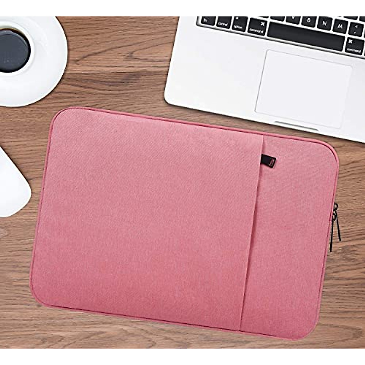 14-15 Inch Laptop Sleeve Bag Waterproof Shockproof Notebook Case for Acer Chromebook 14/Acer Aspire 14", HP Steam 14/HP Chromebook 14, MacBook Pro 15"/15.4", LG Gram 14, 14 inch Laptop Bag, Pink