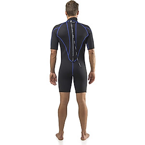 Cressi Tortuga 2.5mm Man, Black/Blue, S