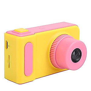 Mini Children Kid USB Digital Sports DSLR Video Camera Toy, Portable Mini Cartoon Digital Camera with Memory Card Slot(Pink)
