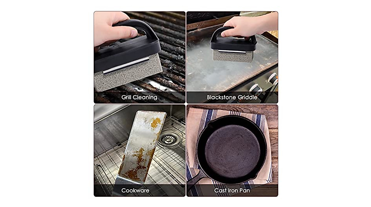 MOWOT Blackstone Griddle Cleaning Brick Block Heavy Duty Grill Cleaning ...
