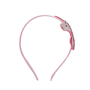 Bowbear Crystal Party Headband, Pink Unicorn