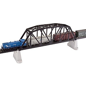 Code 83 Nickel Silver 18" Black Through Truss Bridge Kit HO Scale Atlas Trains