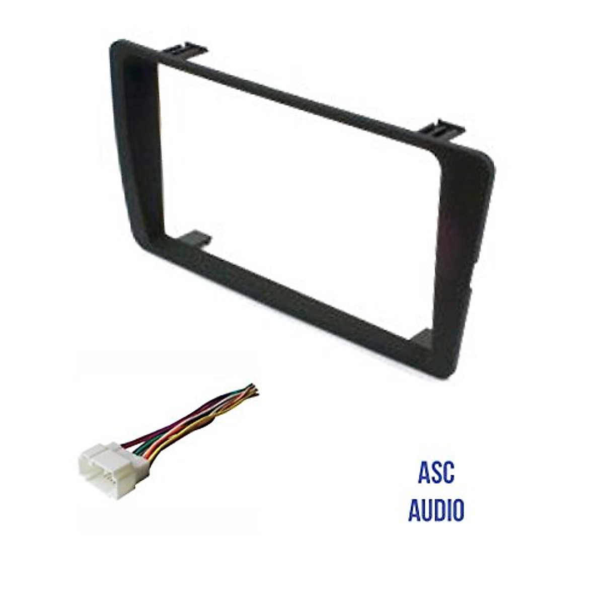 ASC Audio Car Stereo Dash Kit and Wire Harness for Installing a Double Din Radio for 2001 2002 2003 2004 2005 Honda Civic (excludes SI and SE Models)