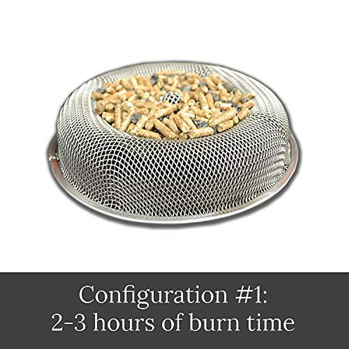 Smoke Daddy Original 25 inch Cold Ring Smoker Generator That Attaches to Any BBQ Grill, Hot and Cold Smoke Cheese and Meat. Made in the USA.