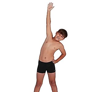 Speedo Boy's Standard Old Endurance+, Black, 22 (4-5 Years) 104 cm