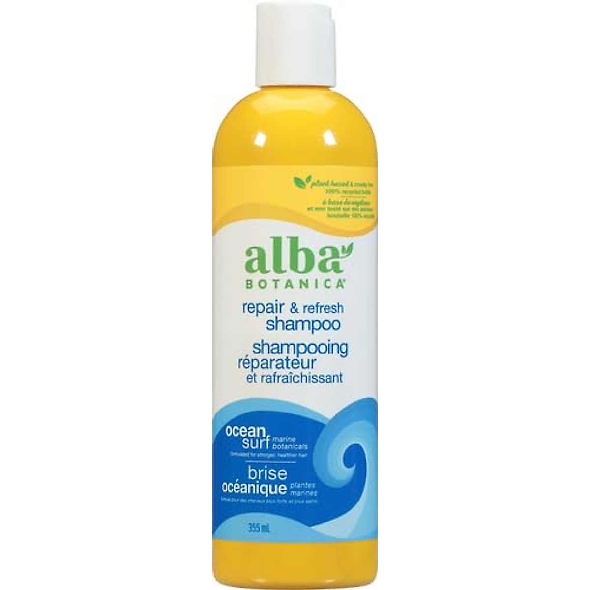Alba Botanica Repair & Refresh Shampoo, Ocean Surf, 12 Oz