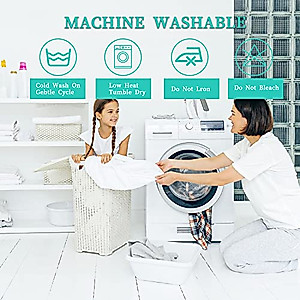 JTE Mattress Topper Twin Size Extra Thick Waterproof Mattress Pad Cover Pillow top Cooling Mattress Topper with 8-21 Inch Deep Pocket