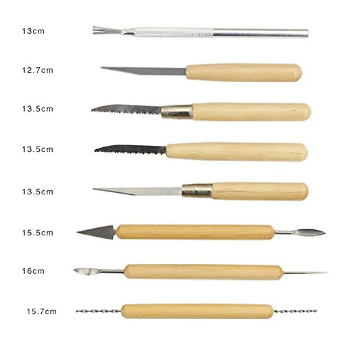 Woomartt Pro Pumpkin Carving Tools- Halloween Sculpting Kit with 22 Double Sided Pieces and Storage Bag for Jack-O-Lanterns and More