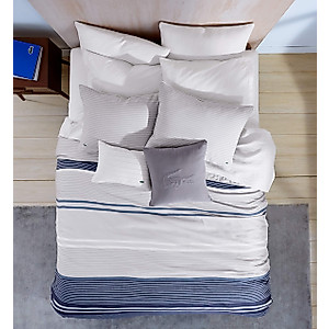 Lacoste Smash Duvet Set, Twin/Twin XL, Red