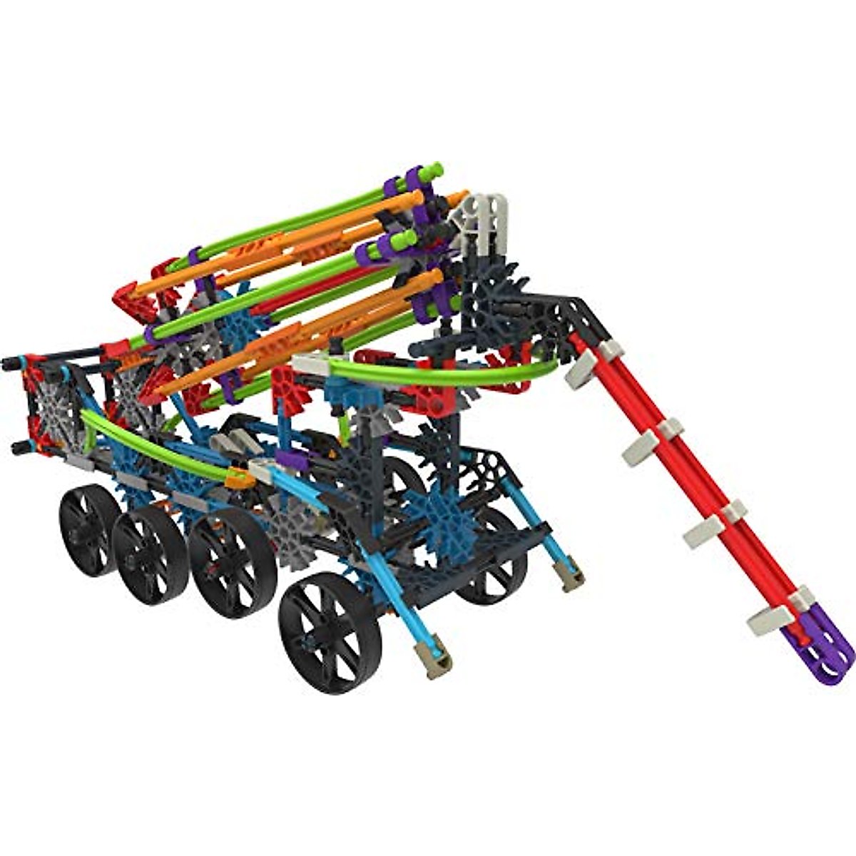 K'nex Intermediate 60 Model Building Set - 395 Parts - Ages 7 & Up - Creative Building Toy, Multicolor, includes K'NEX Parts and Pieces, Instruction Booklet, Medium