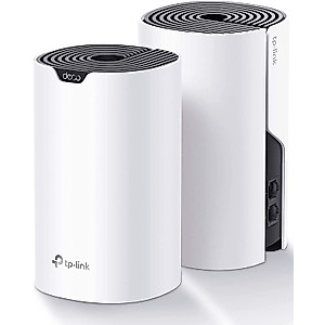 TP-Link Deco Whole Home Mesh WiFi System (Deco S4) � Up to 3,800 Sq.ft. Coverage, WiFi Router and Extender Replacement, Parental Controls, 2-Pack (Renewed)