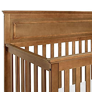 DaVinci Autumn 4-in-1 Crib and Changer Combo in Chestnut | Greenguard Gold Certified