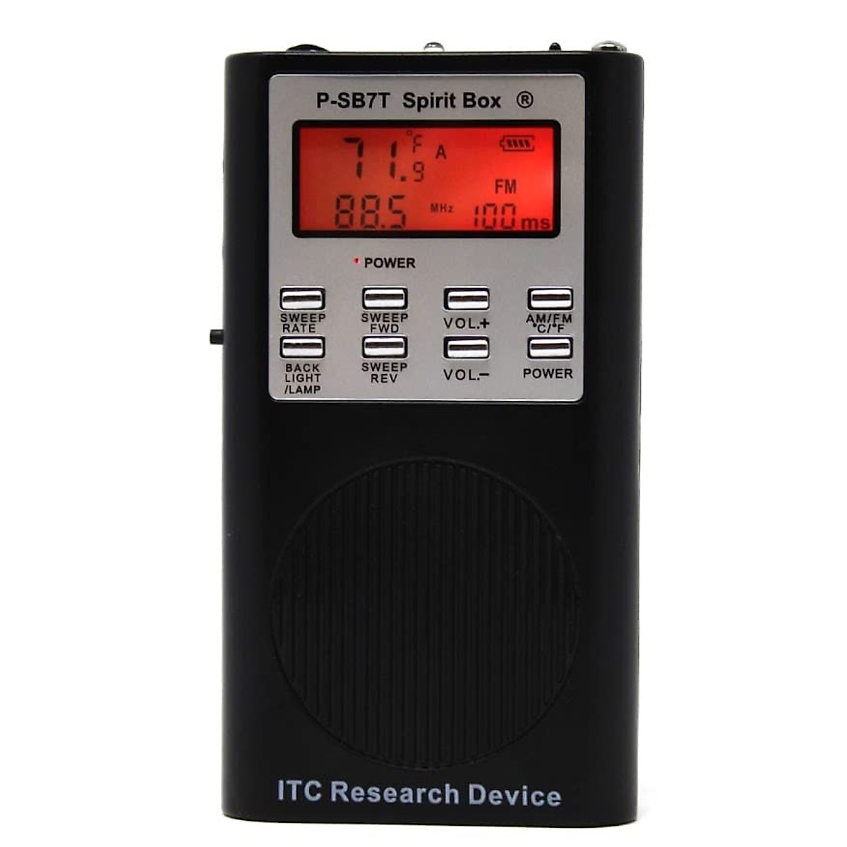 Spirit Box SB7T Rev 6 - Newest 2023 Version + Ghost Augustine Flashlight Screwdriver Kit