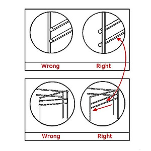 Atlantic Gravity-Fed Compact Single Canrack - Kitchen Organizer, Durable Steel Construction, Size Fits Most Pantries, PN1002 in White