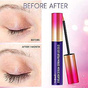 Premium Eyelash Serum by VieBeauti, Lash boosting Serum for Longer, Fuller Thicker Looking Lashes (3ML), (Packaging May Vary)