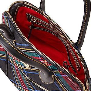 Dooney & Bourke Tartan Domed Satchel