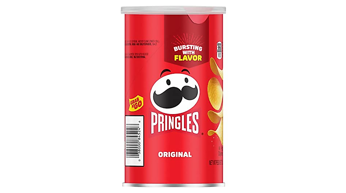 Pringles Potato Crisps: Original Flavor Snack Pack