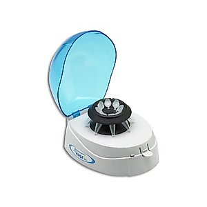 Benchmark Scientific C1008-B MyFuge Mini Centrifuge with Blue Lid 2 Rotors, 100-240V, US Plug