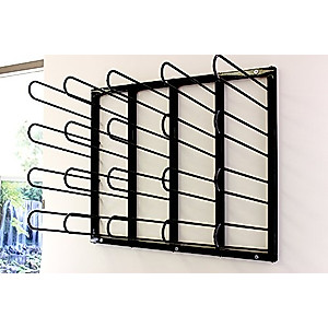 Vinyl Roll Wall Mount Storage Rack -20 Rolls