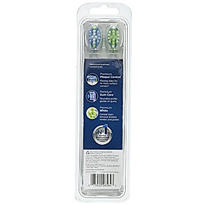 Philips Sonicare Genuine Replacement Toothbrush Heads Variety Pack, C3 Premium Plaque Control, G3 Premium Gum Care & W3 Premium White, 3 Brush Heads, White, HX9073/65
