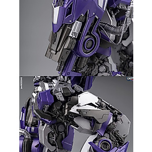 YOLOPARK Transformers Toys Shockwave PLAMO,Bumblebee The Movie,Highly Articulated 11.8 Inch No Converting Transformers Action Figures,Collectible Toys for Boys and Girls Ages 15 Year Old and Up