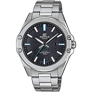 Casio Men's Analogue Quartz Watch with Stainless Steel Strap EFR-S107D-1AVUEF
