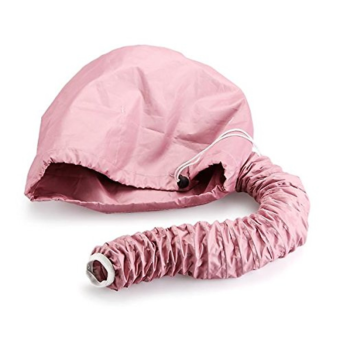 Pink Salon Barber Soft Quick Hair Blow Dryer Bonnet Hood Hat Attachment Portable