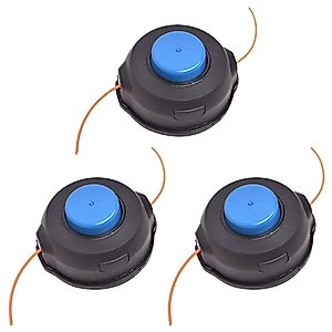 YWNYT 3Pcs T25 Trimmer Head for Husqvarna 122L 124C 124L 125C 125L 125LDX 128C 128CD 128L 128LD 128LDX 128R 128RJ 223L 223R 322C 323C 325C 325CX 326CX Weed Eater