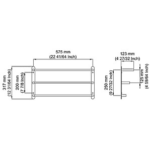 304 Stainless Steel Towel Rack 3-Layer Towel Bar Kitchen Hardware Pendant Bath Towel Rack Drawing Bathroom Towel Hanging Rack Wall Mounted Towel Rack Shower Tidy Hanging Shelf Organizer Bar
