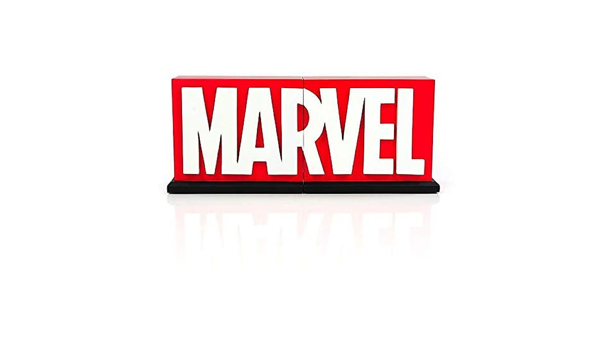 MARVEL Logo Bookends: Official Limited Edition Collector's Statue