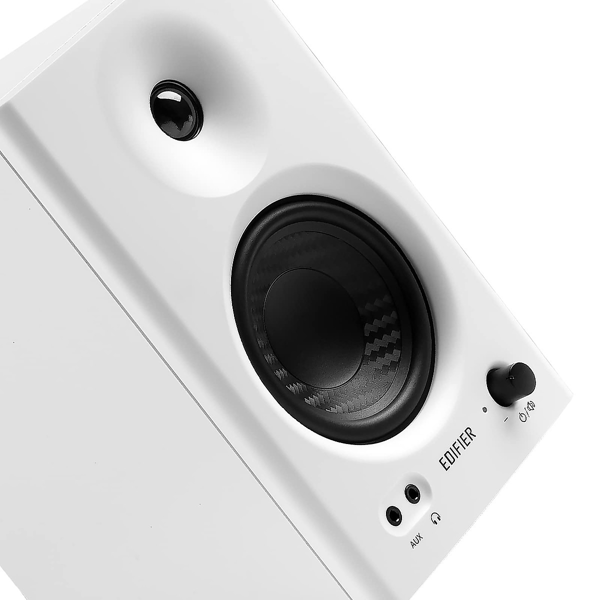Edifier MR4 Powered Studio Monitor Speakers, 4" Active Near-Field Monitor Speaker - White (Pair)