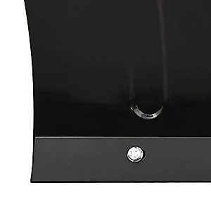 vidaXL Snow Plough for Forklift 59.1"x15" Black