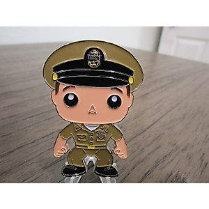 USN Oversized Head Style Male Navy Chief Navy Pride Khaki Uniform CPO Challenge Coin
