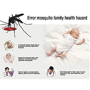 New & Improved Solar Powered Zapper- Enhanced Outdoor Flying Insect Killer- Hang or Stake in the Ground- Cordless Garden Lamp- Portable LED Machine- Best Stinger for Mosquitoes/ Moths/ Flies (Black)