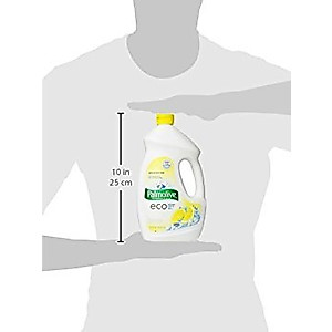 Palmolive Eco Dishwasher Detergent Gel, Lemon Splash - 45 ounce (Pack of 3) - Packaging May Vary