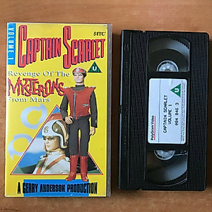 Captain Scarlet - Vol.1 - Revenge Of The Mysterons From Mars - Kids - Pal VHS