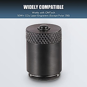 OMTech CO2 Laser Alignment Tool for Laser Engravers, Precision Red Laser Pointer for 50W 60W 70W 80W 100W 130W 180W Laser Engraving Marking Cutting Machines Except Polar 350, Visible Laser Path Guide