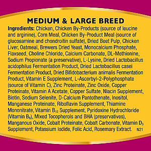 Bil-Jac Picky No More Medium & Large Breed Chicken Liver Recipe Dry Dog Food 6 Pounds (2-Pack)