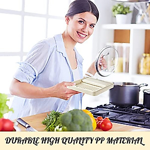 Tatuo 6 Pack Spoon Rest with Lid Holder Spoon Holder for Stove Top, Pot Lid Utensil Rest with Drip Pad, Kitchen Gadgets Accessories Fit for Spatula Tongs Forks Utensil Holder Organizer