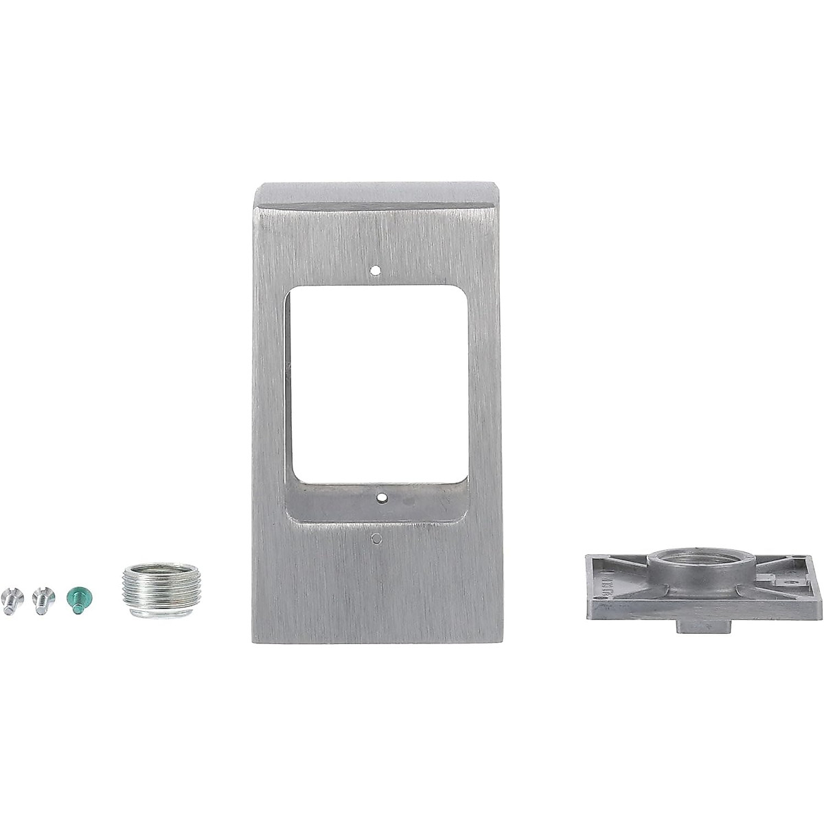 Brushed Aluminum Double Faced Pedestal Outlet Box | R58-1020 (3)