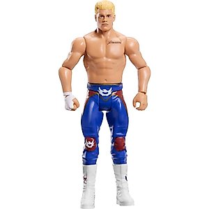 Mattel WWE Cody Rhodes Top Picks Action Figure, Collectible with 10 Points of Articulation & Life-like Detail, 6-inch