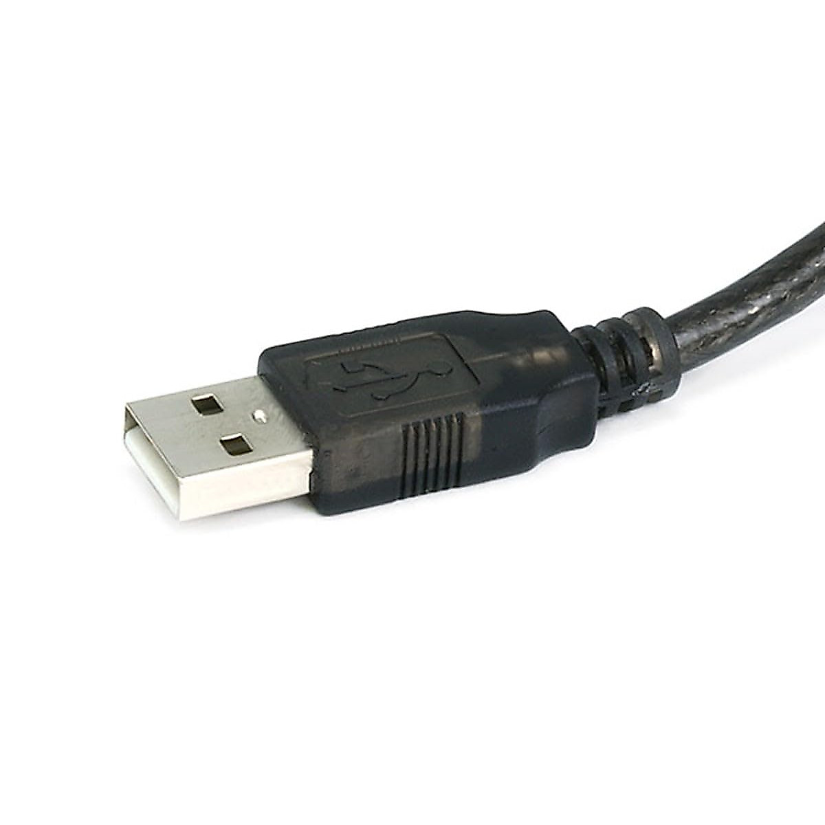 Monoprice USB 2.0 Extension Cable - USB Type-A to USB Type-B, Male to Male, Active, 28/24AWG, 33 Feet, Black