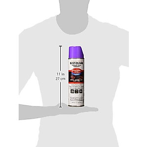 RUST-OLEUM 1869838 Fluorescent Purple Marking