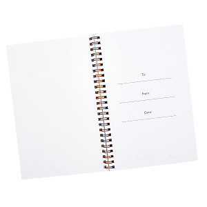 Christian Art Gifts Notebook Trust in the Lord Proverbs 3:5 Bible Verse Inspirational Writing Notebook Gratitude Prayer Journal Flexible PVC Cardstock Cover 128 Ruled Pages w/Scripture, 6 x 8.5 Inches