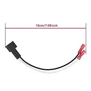 XtremeAmazing 4Pcs Car Radio Speakers Harness Wire Wiring Cable with Adapter Connector Plug